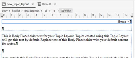 Solved Breadcrumbs From Robohelp 2022 Adobe Community 13833504
