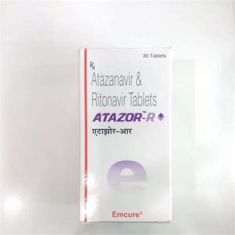 Atazanavir Ritonavir Tablet Atazor R Treatment Hiv Infection Packaging Type Bottle At Rs
