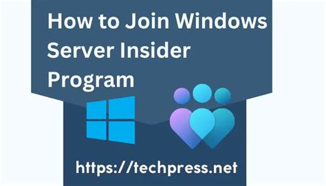 How To Join Windows Server Insider Program