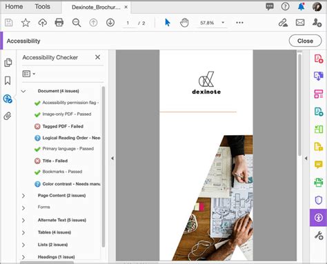 Check Pdf Accessibility Adobe Acrobat