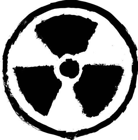 4 Grunge Radioactive Sign PNG Transparent OnlyGFX