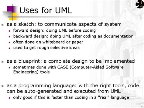 Cse 403 Design And Uml Class Diagrams Reading