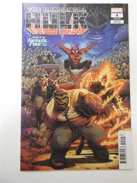 The Immortal Hulk 4 Arthur Adams Return Of The Fantastic Four Va