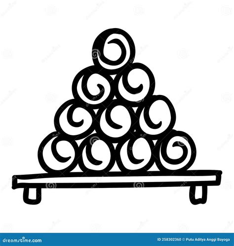 Doodle Haystack Stock Vector Illustration Of Doodle 258302360