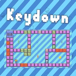 Play Keydown Game Free Online Color Key Locked Door Maze Video Game