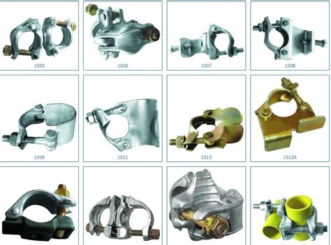 Construction Scaffolding Part Scaffolding Fasteners Connectors Steel