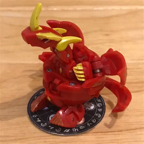 Bakugan Pyrus Cross Dragonoid บาคุกันครอสดราโกนอยด์ สีแดง ธาตุไฟ Shopee Thailand