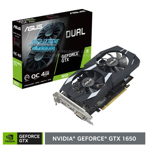 Jual ASUS DUAL GeForce GTX OC Edition EVO GB GDDR Shopee Indonesia