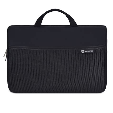 Case Para Notebook 141 Fit Com Bolso Preta Gt Lojaibyte