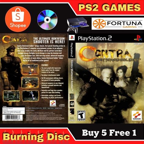 Ps2 Contra Soldado Destrozado Cassette Shopee México