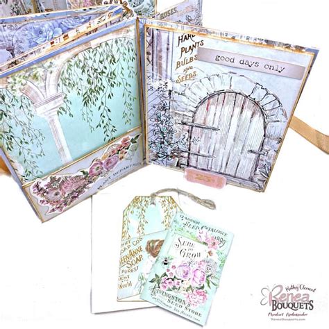 Plant Department Pocket And Flap Folio Tutorial Kathy By Design