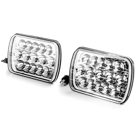 2pcs 45w Rectangle 7x6 Led Headlights Pair 6054 Led Headlight 5x7 Led