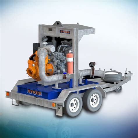 Cp150 255 Sr Trailer Diesel Dewatering Pump Pinnacle Hire