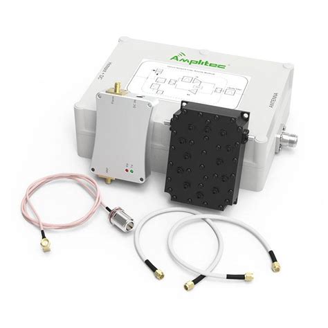 Amplitec 868mhz Auto Gain Ajustable Amplifier Helium Miners Lora Rf
