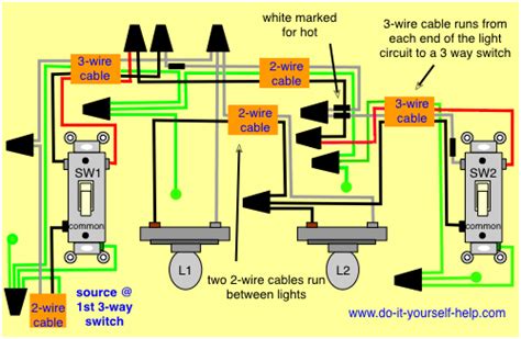 Electrical Wiring Multiple Schematics And Lights