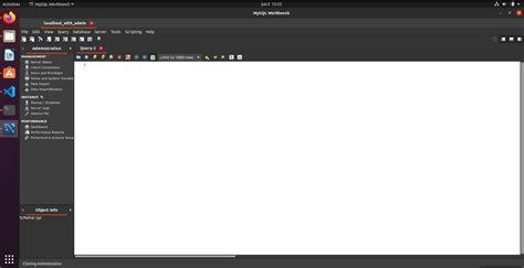 Create A New Database With Mysql Workbench Stack Overflow