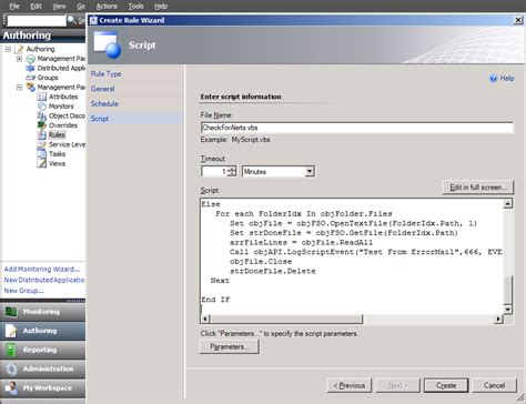 How To Raise Alert From Microsoft Outlook In Opsmgr 2007” Or A New
