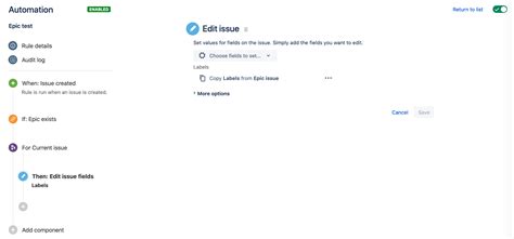 Jira Automation Rule Creation Help