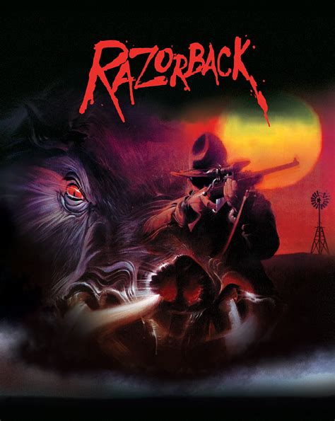 Razorback Collectors Edition 4k Uhd Blu Ray Novel Rigid Case Sli