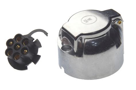 Gniazdo gniazdko aluminiowe przyczepy haka 7 pin 01257 za 20 zł z