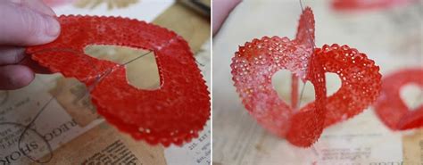 Delicate Wax Doily Valentines From Scented Candle Stubs Aunt Peaches