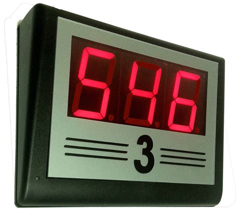 7 Segment Led Counter Display Automac Queuing System