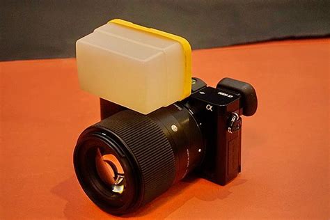 Universal Hot Shoe Flash Diffuser For Sony A6000 Pop Up Flash