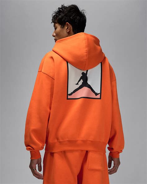 Jordan Brooklyn Fleece Mens Graphic Pullover Hoodie Nike Dk