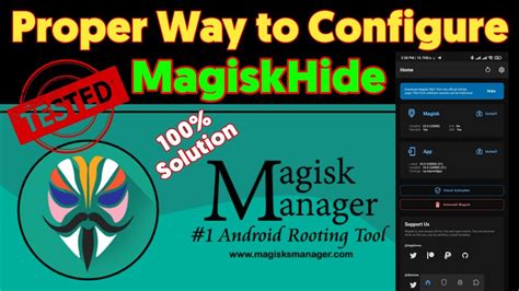 Magisk Hide MagiskHide Proper Way To Configure Hide Root From Banking Apps 100 Working