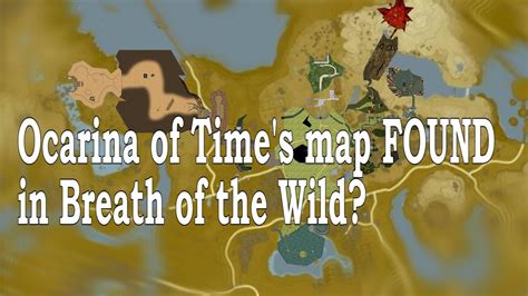 Zelda Map Ocarina Of Time