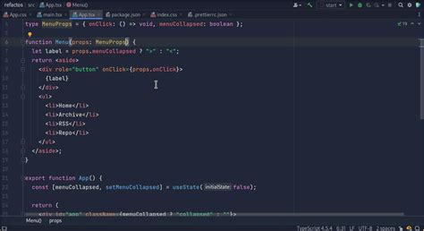 Typescript Refactorings Geowarin