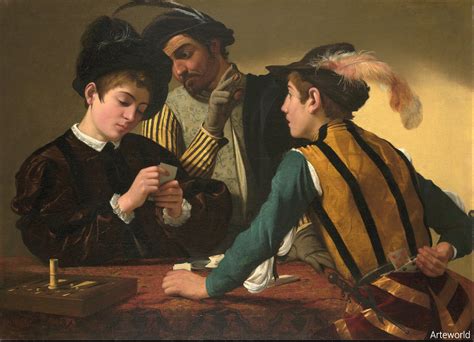 I Bari Di Michelangelo Merisi Da Caravaggio Analisi