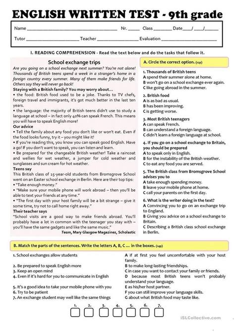 Pin By Pam Gatch On 9th Grade English Reading Comprehension