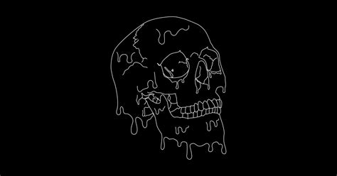 Oil Skull Skull Sticker Teepublic