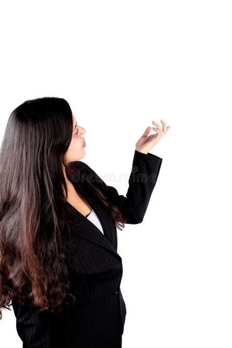 Analysing Graph Stock Image Image Of Blank Lady Woman 15113545