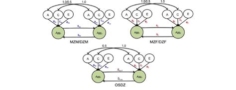 Path Diagram Of Common Effects Sex Limitation Model With Unique C And