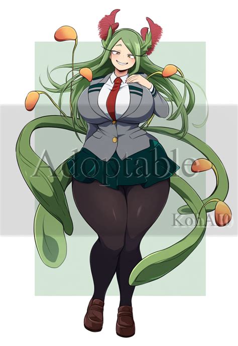 Closed Adopt Venus Flytrap Bnha Oc By Kohai0 On Deviantart