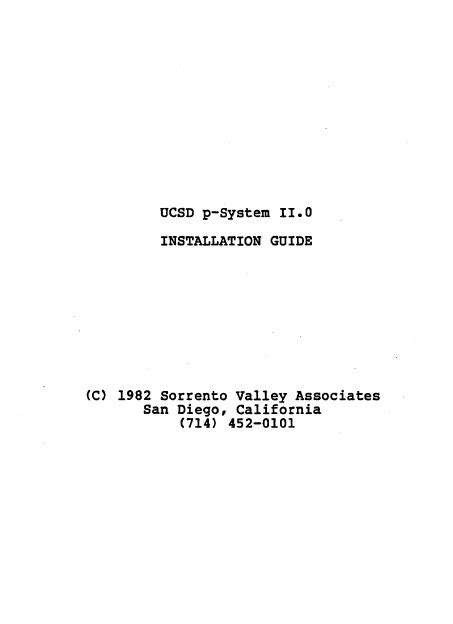Cp M And Ucsd P System Pascal For Small Machines