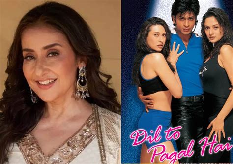 Heeramandi Manisha Koirala Was The Og Choice For Shah Rukh Khans Dil