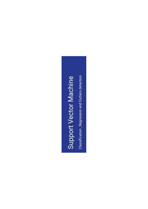 Svm Machine Learning Studocu