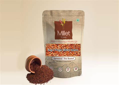 Ragi Finger Millet Grains Millet Time