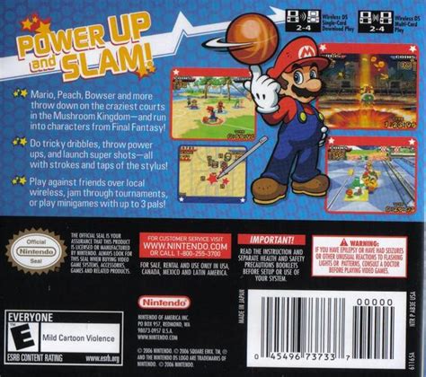 Mario Hoops 3 On 3 Box Shot For Ds Gamefaqs