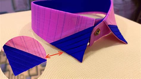 How To Make A Latest Collarshirt Collar Cutting And Stitching New