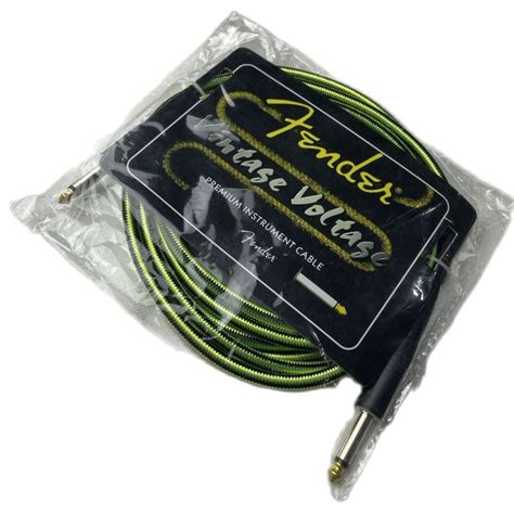 Fender Electric Guitars Output Jack Lines Reduced Noice Bass Cable Wire
