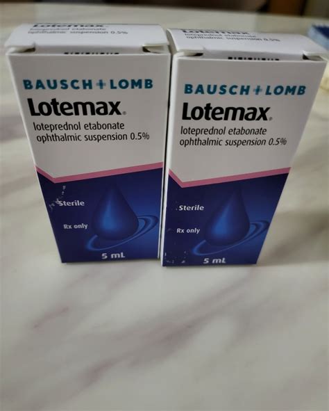 Lotemax Beauty And Personal Care Vision Care On Carousell