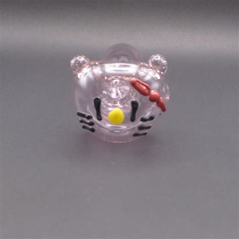 Pink Hello Kitty Glass Pipe Etsy
