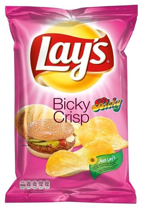 Lays Crispy Chips Crisp Bicky Burger 20x40gr Nevejan