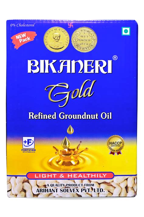 Bikaneri Gold Refined Groundnut Oil 15 Litre Jiomart
