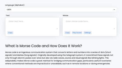Morse Code Translator Alternatives And Similar Apps Services AlternativeTo