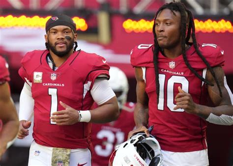 Arizona Cardinals Deandre Hopkins Slammed For Kyler Murray Omission
